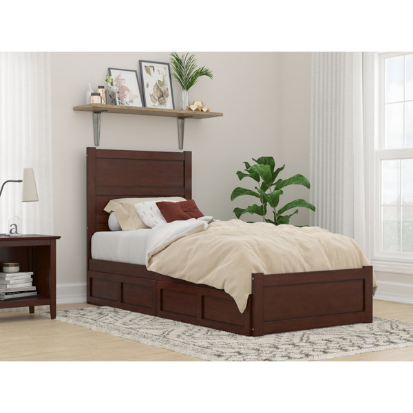 Lark Manor Ney Solid Wood Storage Bed Reviews Wayfair